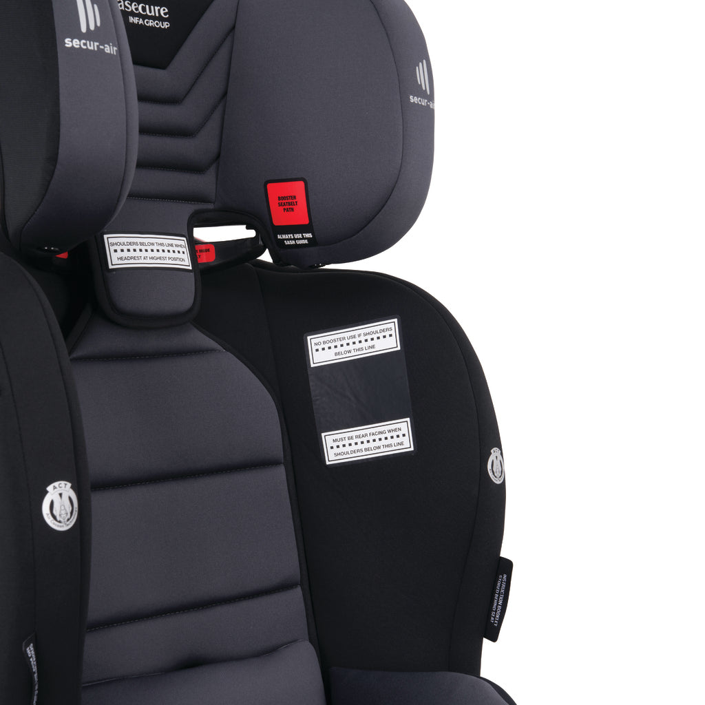 InfaSecure Stellar Pro Convertible Car Seat (0-8) | Infa Group NZ